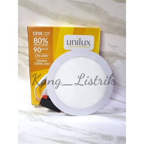 Jual Lampu Led Panel Downlight Murah Downlight Led Panel W Bulat Inbow Shopee Indonesia