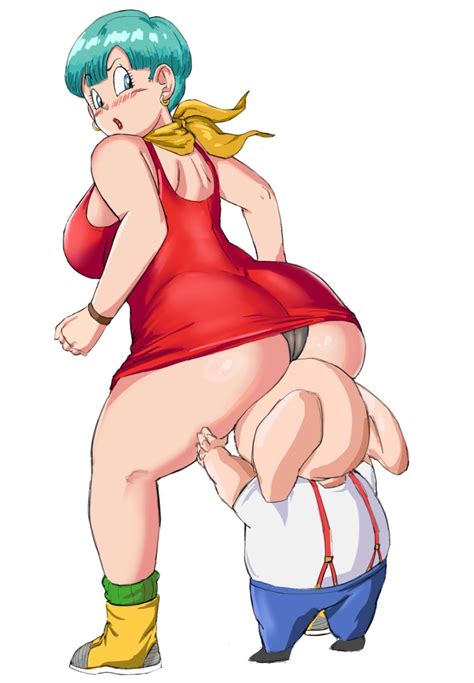 Rule 34 Ass Big Ass Bulma Briefs Dragon Ball Face In Ass Oolong