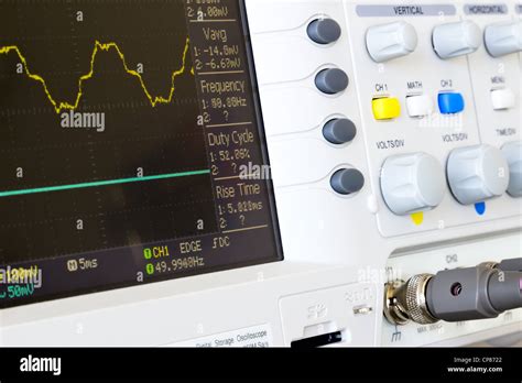 Distorted Voltage Waveforms At The Inputs Of A Digital Oscilloscope