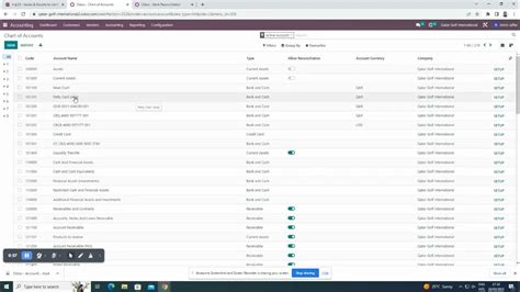 Odoo 16 Modify Add And Delete An Account Ledger To The Chart Of