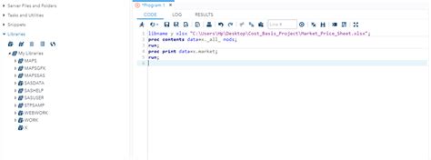 How To Connect With The Excel Using Libname Statement Sas