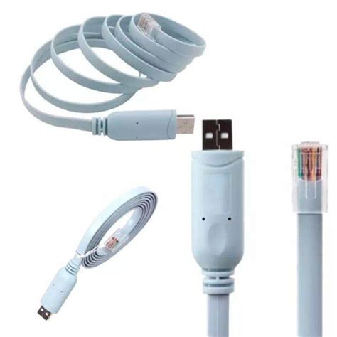 Usb Extension Rj45 Console Cable Ftdi Usb Ft232r Chip Rs232 Level Shifter Lazada Singapore