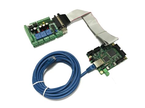 6 Axis Ethernet SmoothStepper Motion Control Board For Mach3 And Mach4 With Relay And Spindle