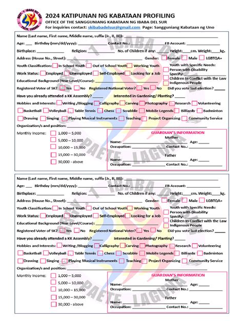 Sk Profiling 2024 Pdf