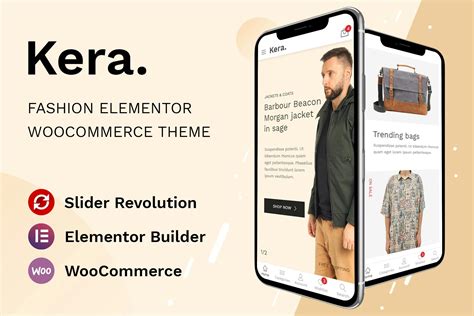 Kera Fashion Elementor Woocommerce Theme Header And Footer Builder With Elementor One Click Demo