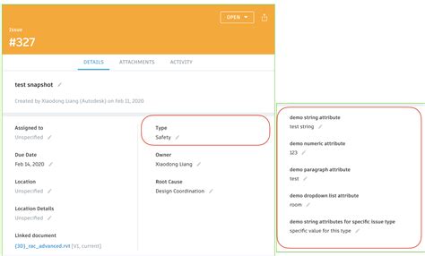 Work With Custom Attributes Of BIM Issue By API Autodesk Platform Services
