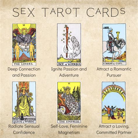 Sex Tarot Cards A Guide To Love Intimacy