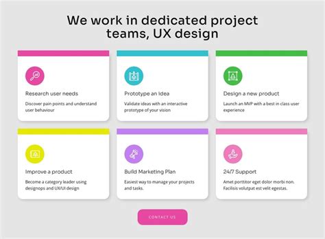 We Create Amazing Projects Css Template By Nicepage