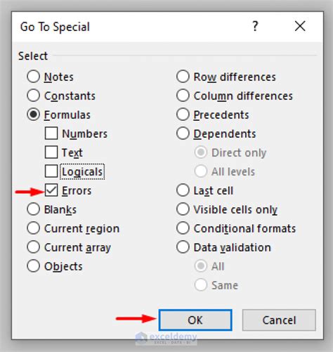 How To Find Reference Errors In Excel 3 Easy Methods