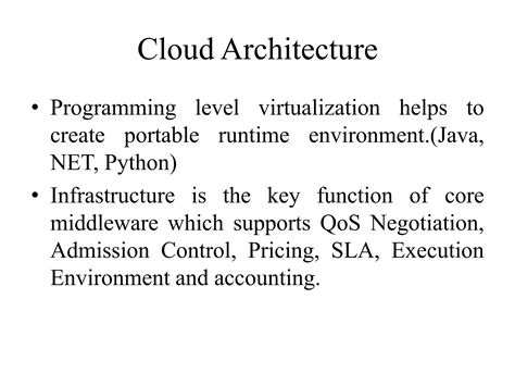 Cloud Architecture Pptx Cloud Computing Internet