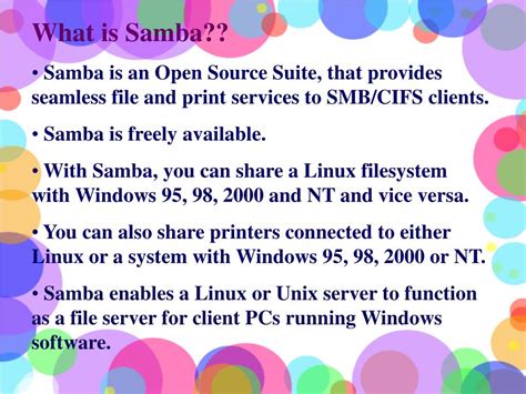 Ppt Samba Server On Linux Powerpoint Presentation Free Download Id