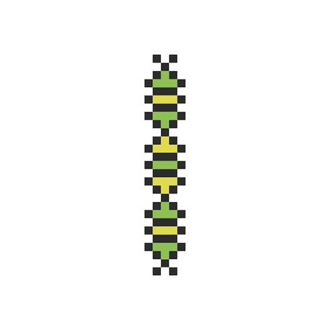 Premium Vector Dna Genetic Symbol Pixel Art
