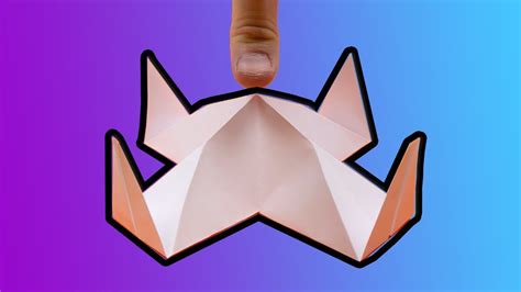 КАПКАН ОРИГАМИ Как сделать КАПКАН из бумаги А4 без клея и без ножниц простое ОРИГАМИ Youtube