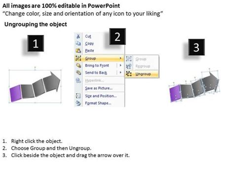 D Illustration Of Complex Process Arrows Ppt Business Plans That Work PowerPoint Slides