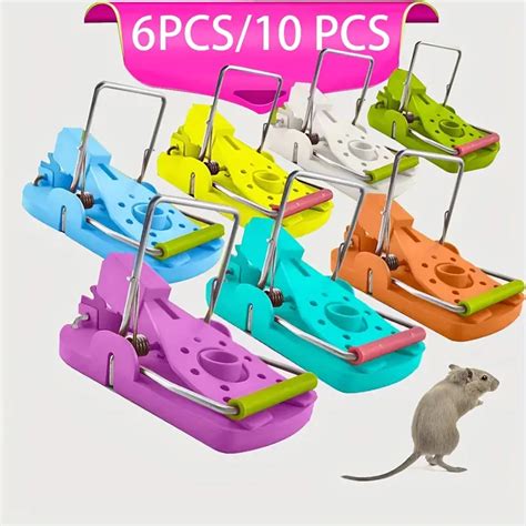 2 4pcs Humane Mouse Trap Abs Material Mouse Traps Great Mouse Mice And