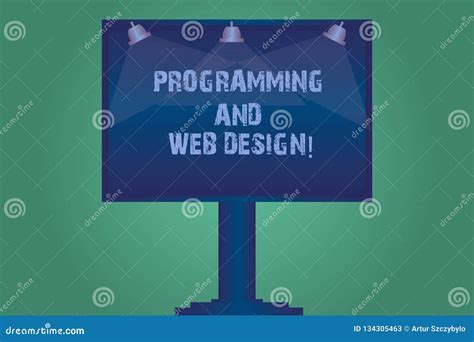 Handwriting Text Programming And Web Design Concept Meaning Website