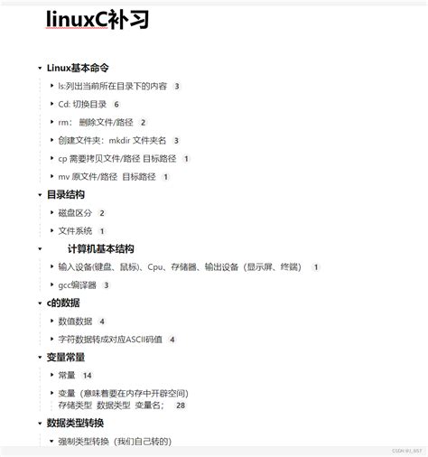 Linuxc基础学习思维导图linux C一站式学习导图 Csdn博客