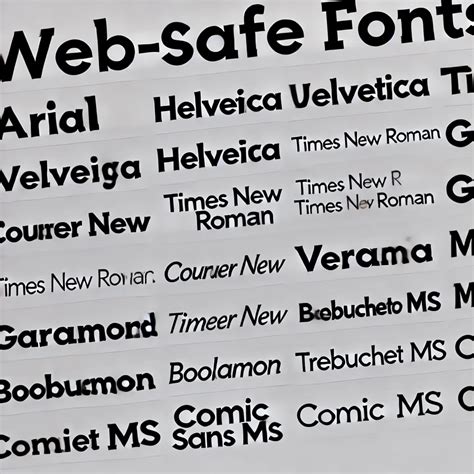 Why Use Web Safe Fonts Enhance Consistency Speed And Accessibility