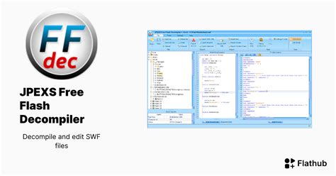 install jpexs free flash decompiler on linux flathub