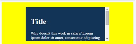 Html Center Textbox With Unknown Size And Scrollbar Vertically And