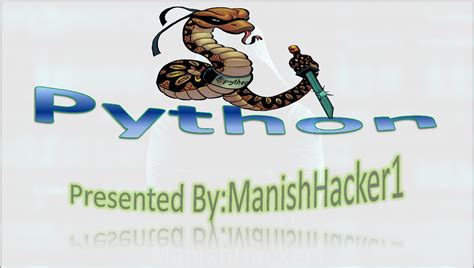 Python Python Is An Interpreted Scripting Language Also Guido Van