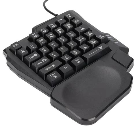 One Handed Gaming Keyboard Mini Gaming Keyboard Half Keyboard Gaming Rgb Gaming Keyboard Daraz