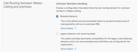 Webex Calling Configuration Cisco Community