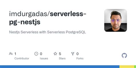 Github Imdurgadasserverless Pg Nestjs Nestjs Serverless With