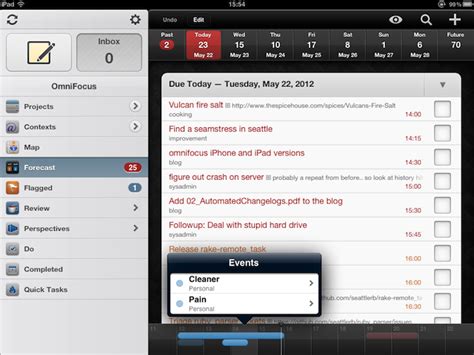Omnifocus On Iphone And Ipad By Ryan Davis