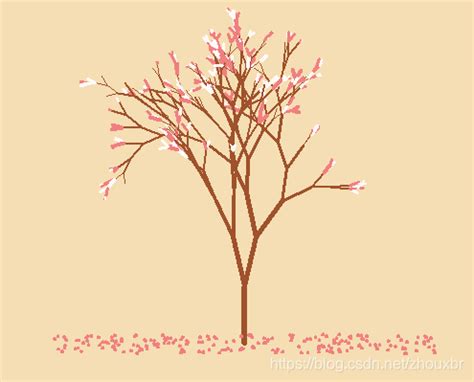 Python画一棵漂亮的樱花树不同种樱花 玫瑰 pycharm怎么画樱花 CSDN博客