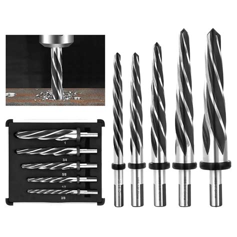 Hss Bridge Construction Reamer Set38in 12in 58in 34in 1in Taper