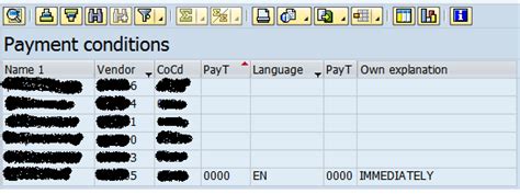 Solved Sq01 Query For Payment Conditions Sap Community