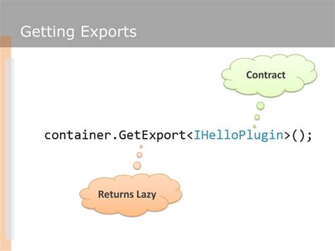 managed extensibility framework or effective development of scalable applications with