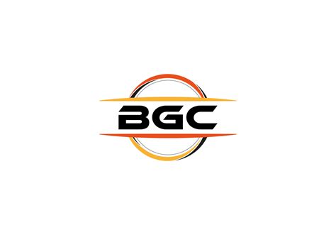 Bgc Letter Royalty Ellipse Shape Logo Bgc Brush Art Logo Bgc Logo For A Company Business And