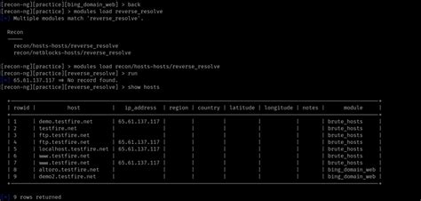 How To Use Recon Ng Framework For Information Gathering