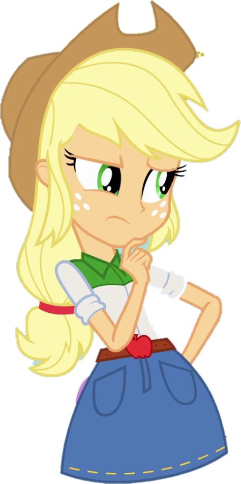 Applejack Human Vector By Movieliker236 On Deviantart