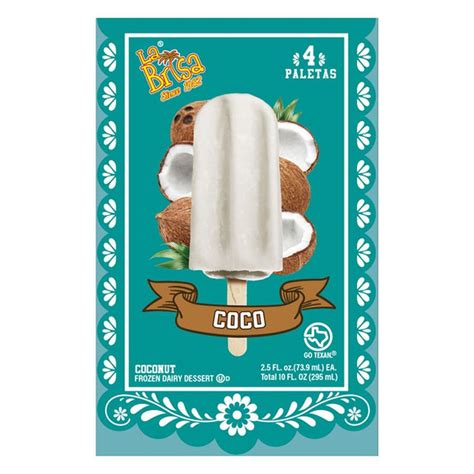 La Brisa Coconut Paleta Bars 25 Fl Oz Delivery Or Pickup Near Me