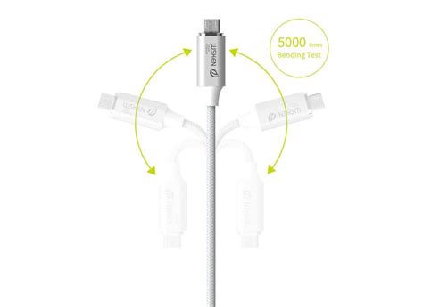 Lite Cabo Micro Usb 5 Pinos Magnetic Wsken Metal Para Carregador Android Cabo De Dados Linha
