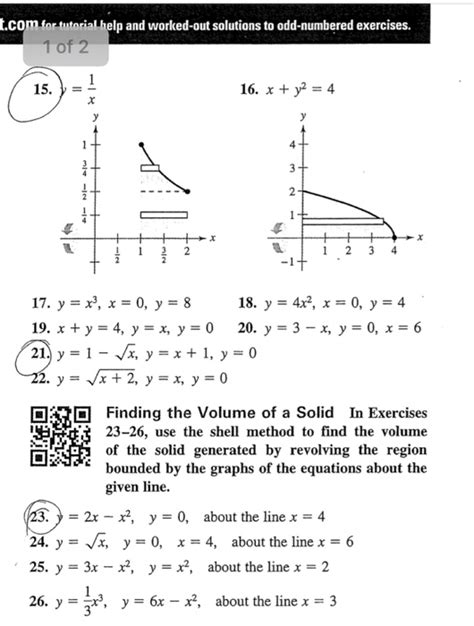 Solved Finding The Volume Of A Solid In Exercises 1322 Use