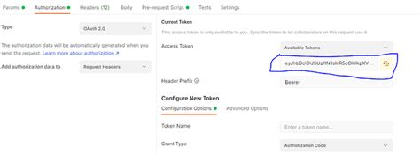 How To Store Tokens Generated Using Oauth 2 0 As Environment Variables 🙋 Help Postman Community
