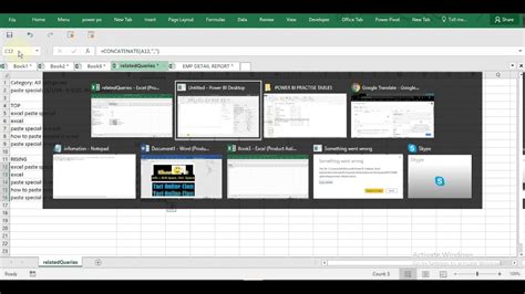 Split Column By Delimiter Power Query Power Bi In Hindi Youtube