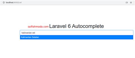 laravel 6 autocomplete java php laravel linux mysql sql bootstrap
