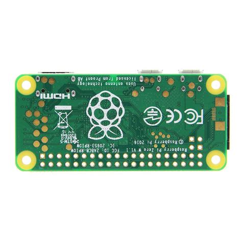 Raspberry Pi Zero W Wireless With In Built Wifi And Bluetooth