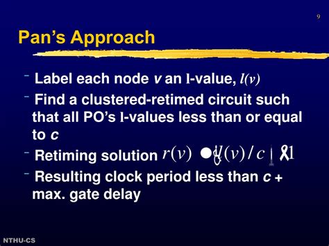 Ppt Performance Optimal Clustering With Retiming For Sequential