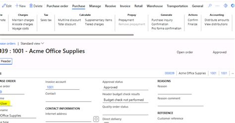 Daxing With Lohith Code To Populate Custom Field Data From Purchtable