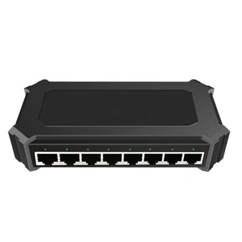 Port Gigabit Network Monitoring Switch M Network Cable Splitter Plastic Ethernet Hub Plug