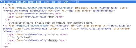 Php Get Tweets With Html Like In Twitter Widget Stack Overflow