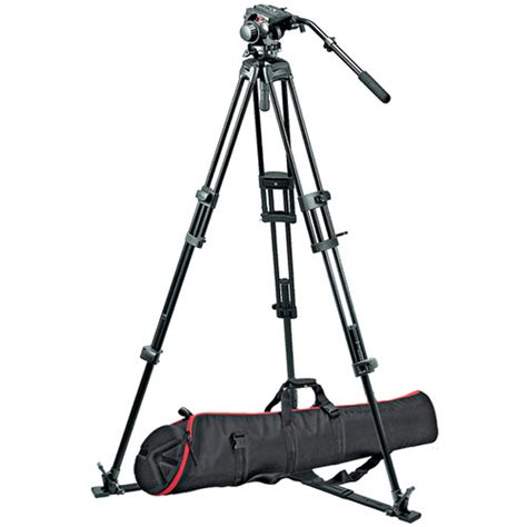 Manfrotto 525mvb Tripod Legs Black With 519 Fluid 519 525pkit