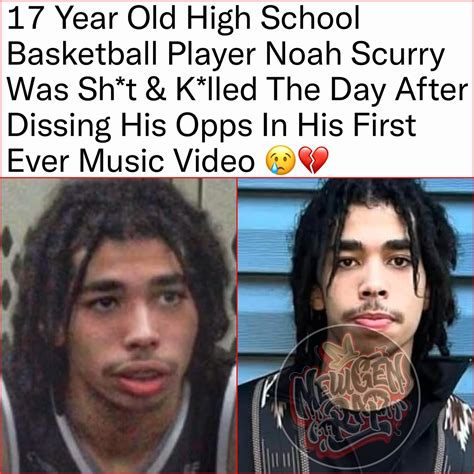 Raphiphop Daily🍥 17 Year Old High School Basketball Star Noah Scurry