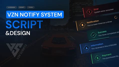 Vzn Notify [esx Qb Ox Standalone] Fivem Releases Cfx Re Community